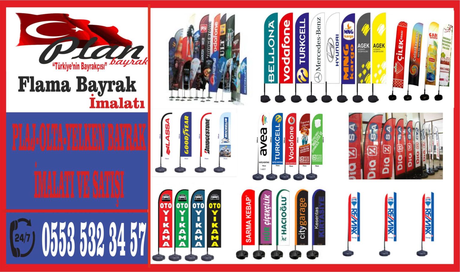 Yelken Bayrak - Plan Bayrak